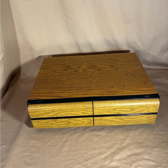 unbranded | Storage & Organization | Vintage Brown And Black Vhs Tape ...